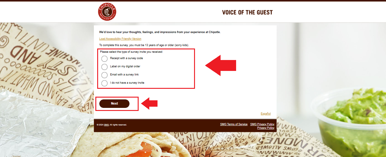 ChipotleFeedback Survey @ www.chipotlefeedback.com